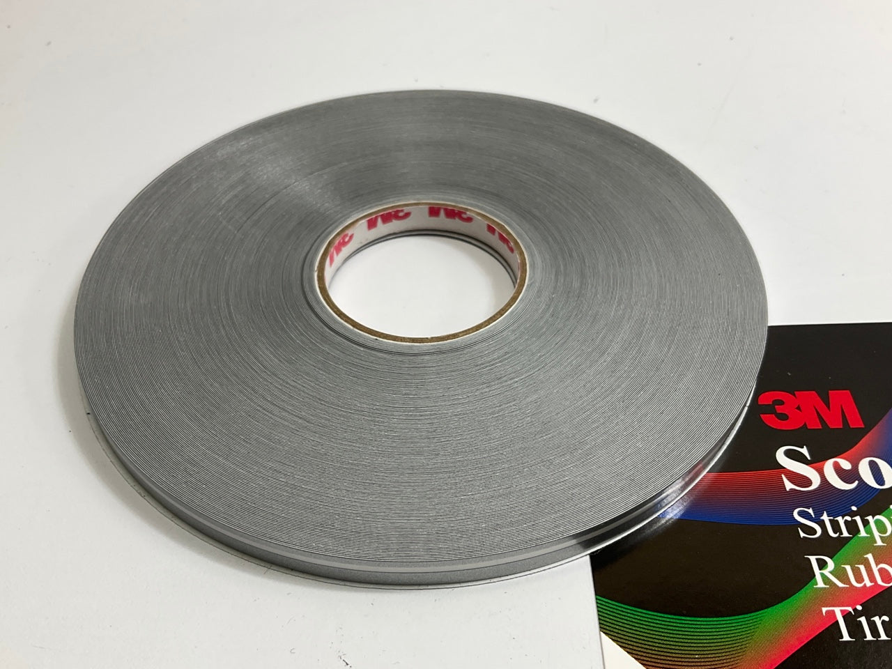 3M 73205 Pinstripe Striping Tape Silver Metallic, Double Stripe 1/4 ...