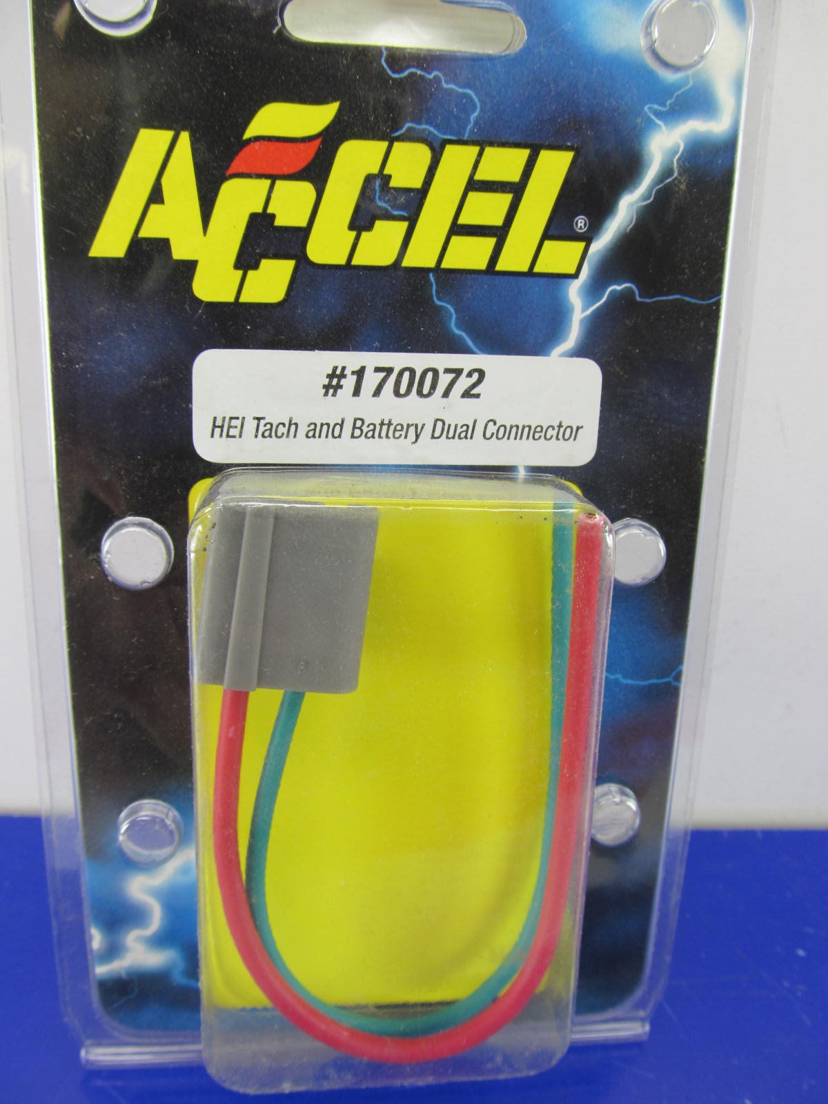 Accel 170072 HEI Distributor Wire Harness Pigtail Dual 12v Power Tach ...