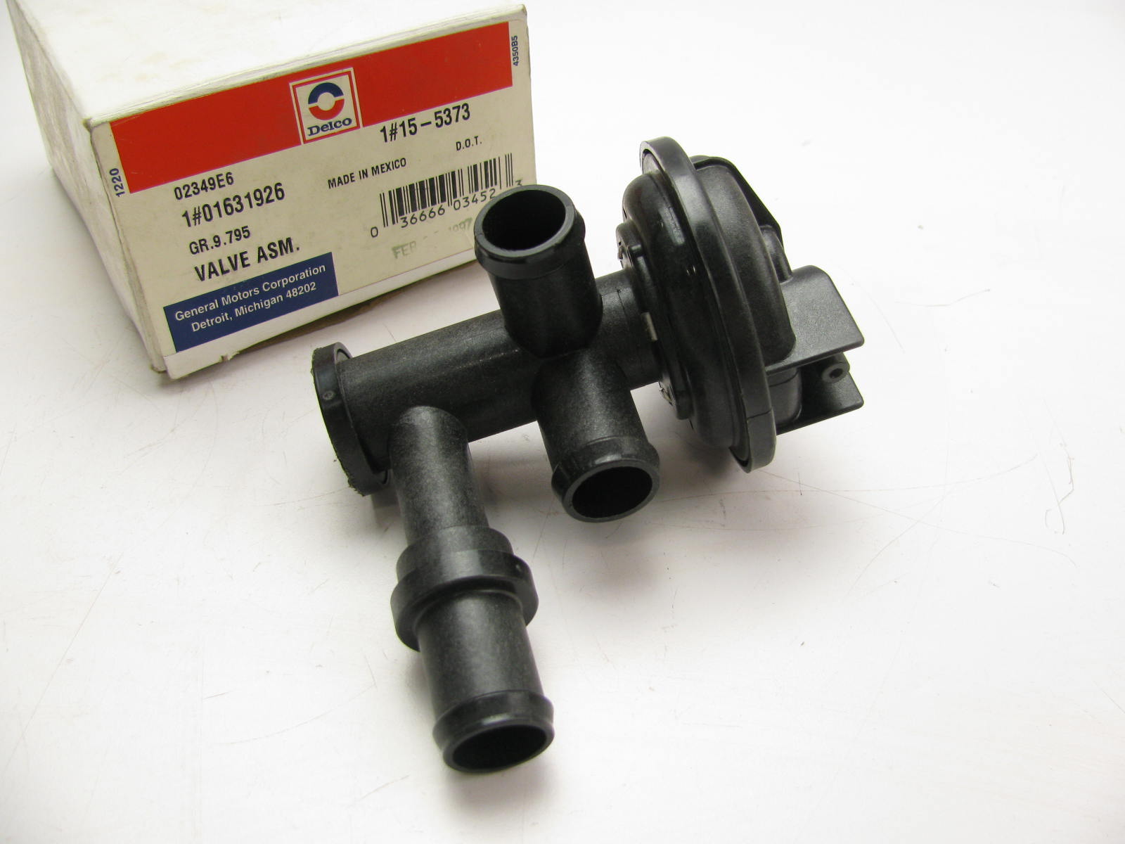 Acdelco 15-5373 HVAC Heater Water Flow Control Valve 1986-1987 Eldorad ...