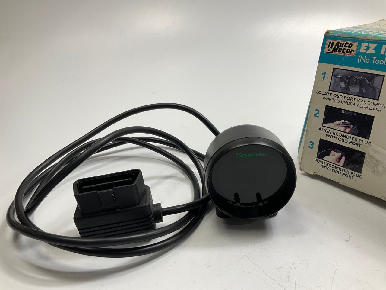 Auto Meter 9100 Digital Ecometer Fuel Usage Gauge, 2-1/16 Inch, Monito ...