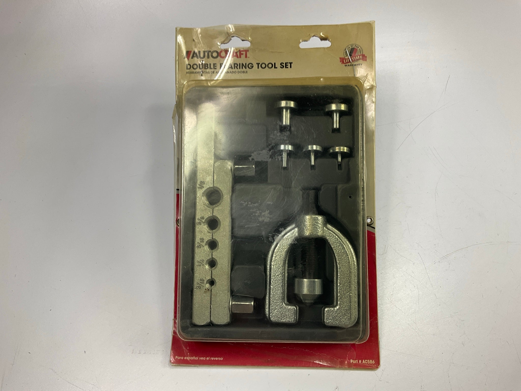 Autocraft AC586 Double Flaring Tool Set For Soft Steel Tubing – Spark ...