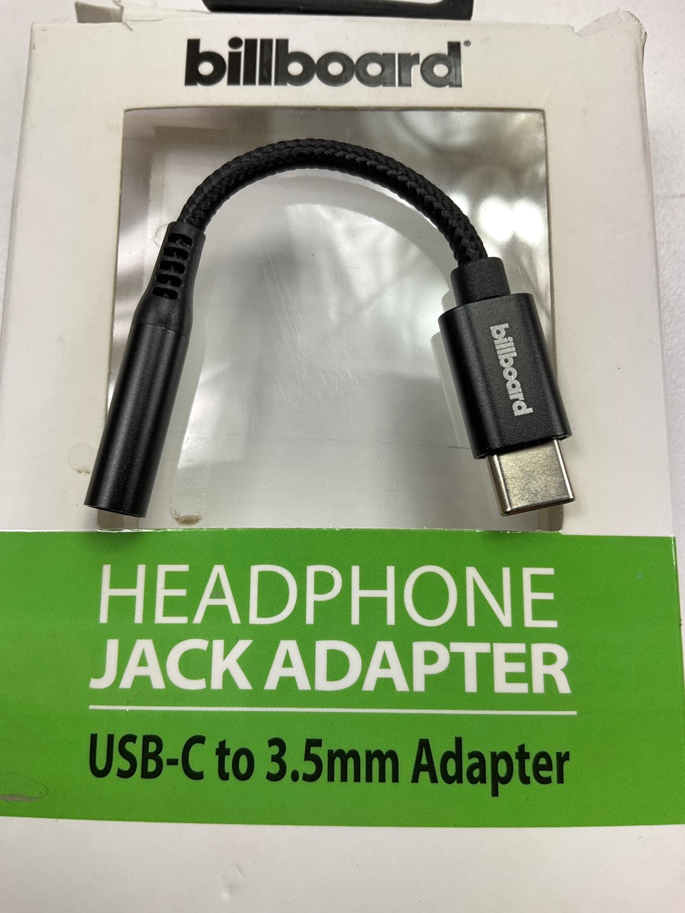 Billboard BB2875 USB-C To 3.5mm Headphone Jack Adapter – Spark Surplus ...