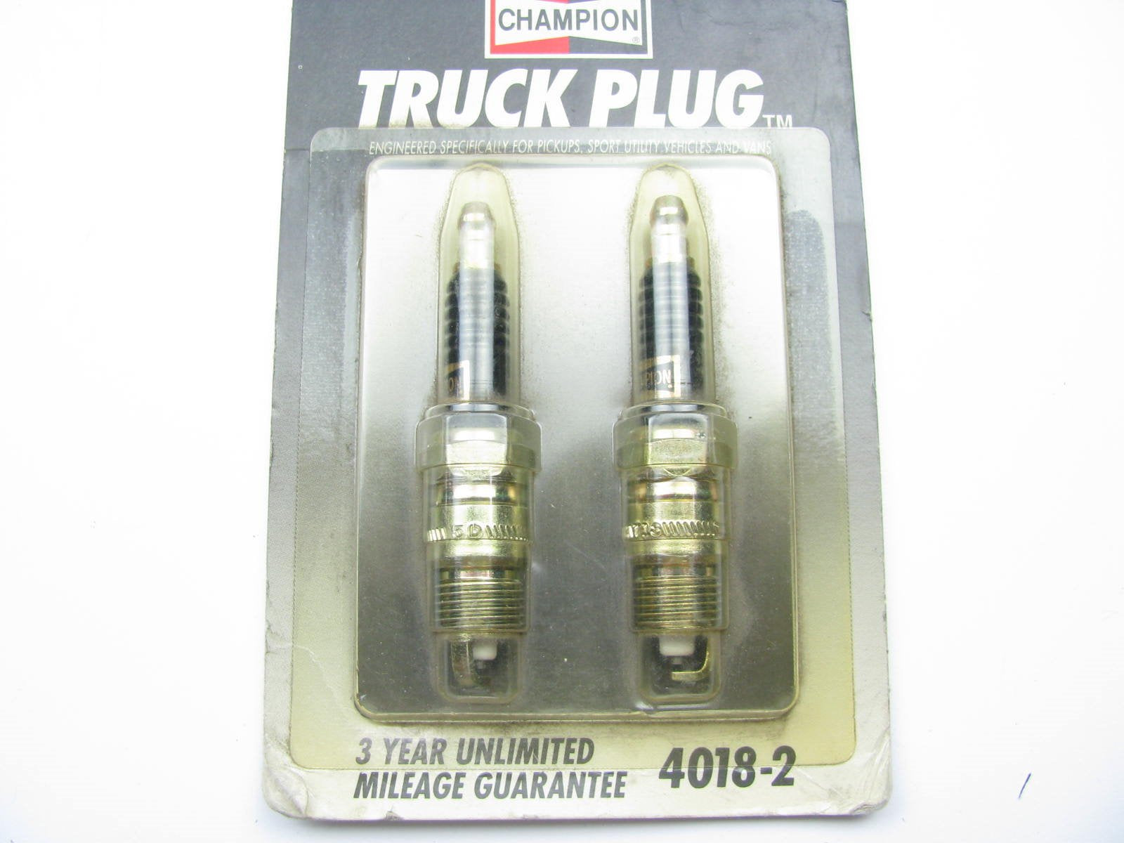 (2) Champion 4018 Truck Spark Plugs – Spark Surplus Auto Parts