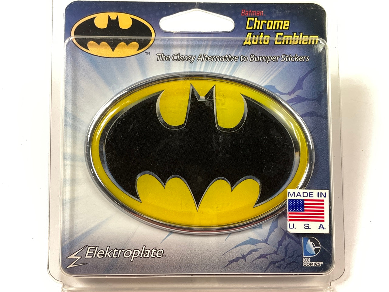 Chrome Emblems Elektroplate Auto BATMAN-CLR Emblem – Spark Surplus Auto ...