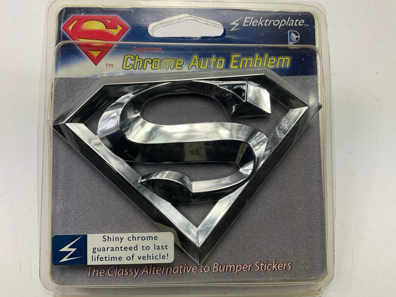 Chrome Emblems SUPER-3D-C Vehicle Emblem Superman ''S'' Logo – Spark ...