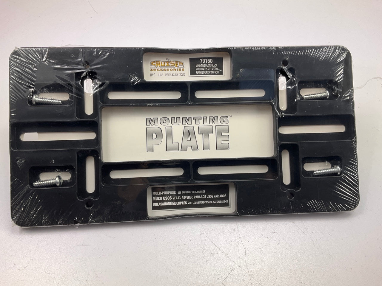 Cruiser 79150 UNIVERSAL License Plate Frame Mount W/ Fastener Bolts ...