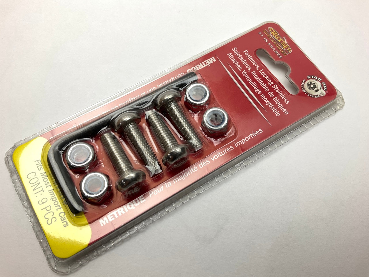 Stainless Steel Metric 6mm X 20mm License Plate Locking Fasteners Bolt ...