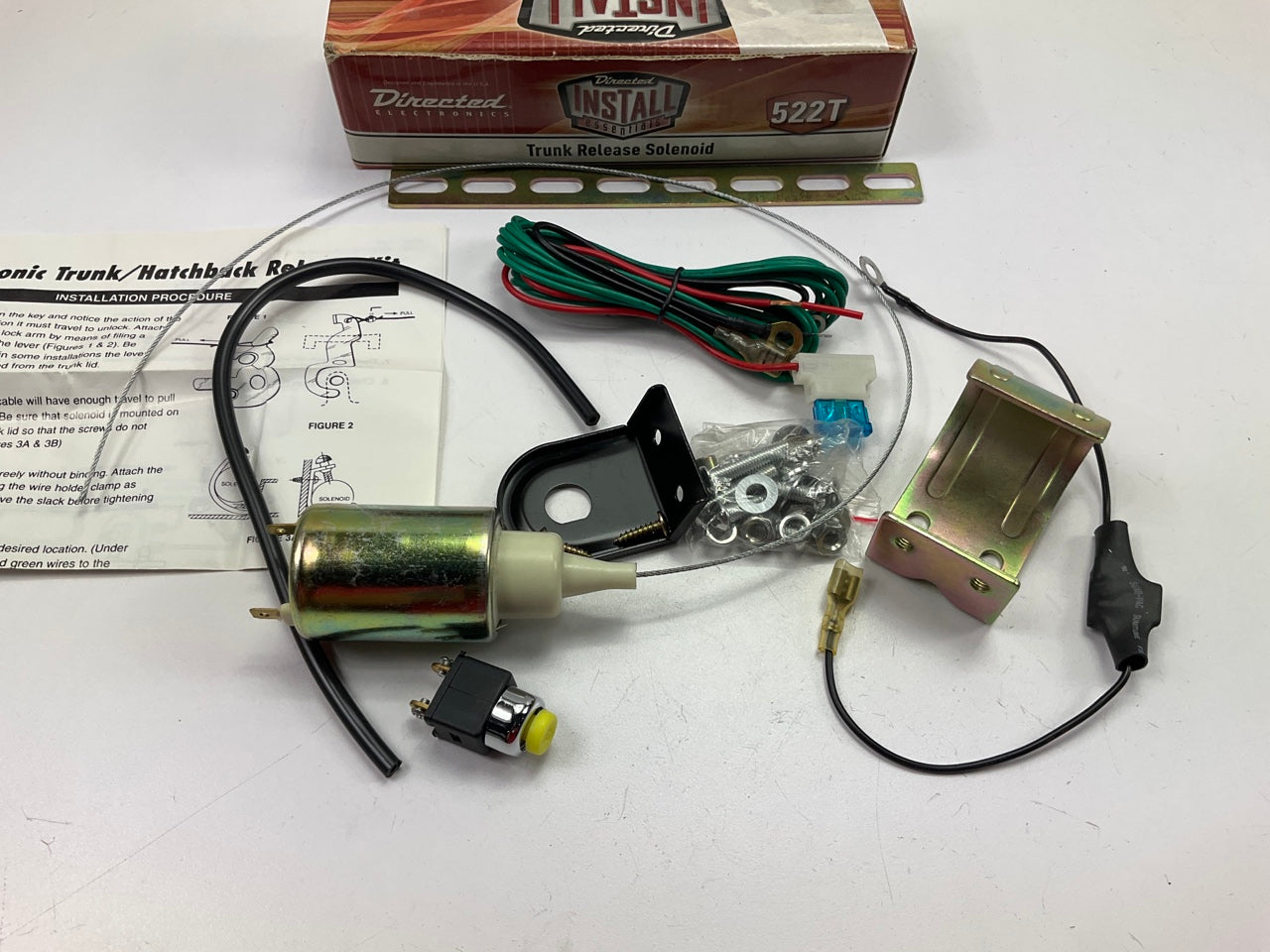 Directed Electronics 522T Trunk Release Solenoid Popper Kit – Spark ...