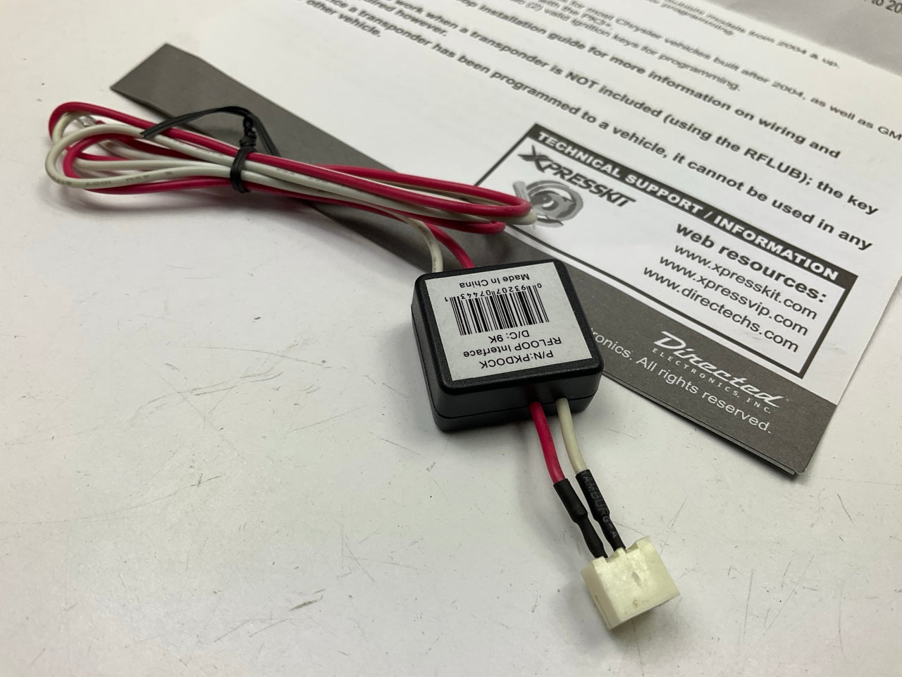 Directed Electronics PKDOCK Universal RF Loop Control Module Dock / Cr ...