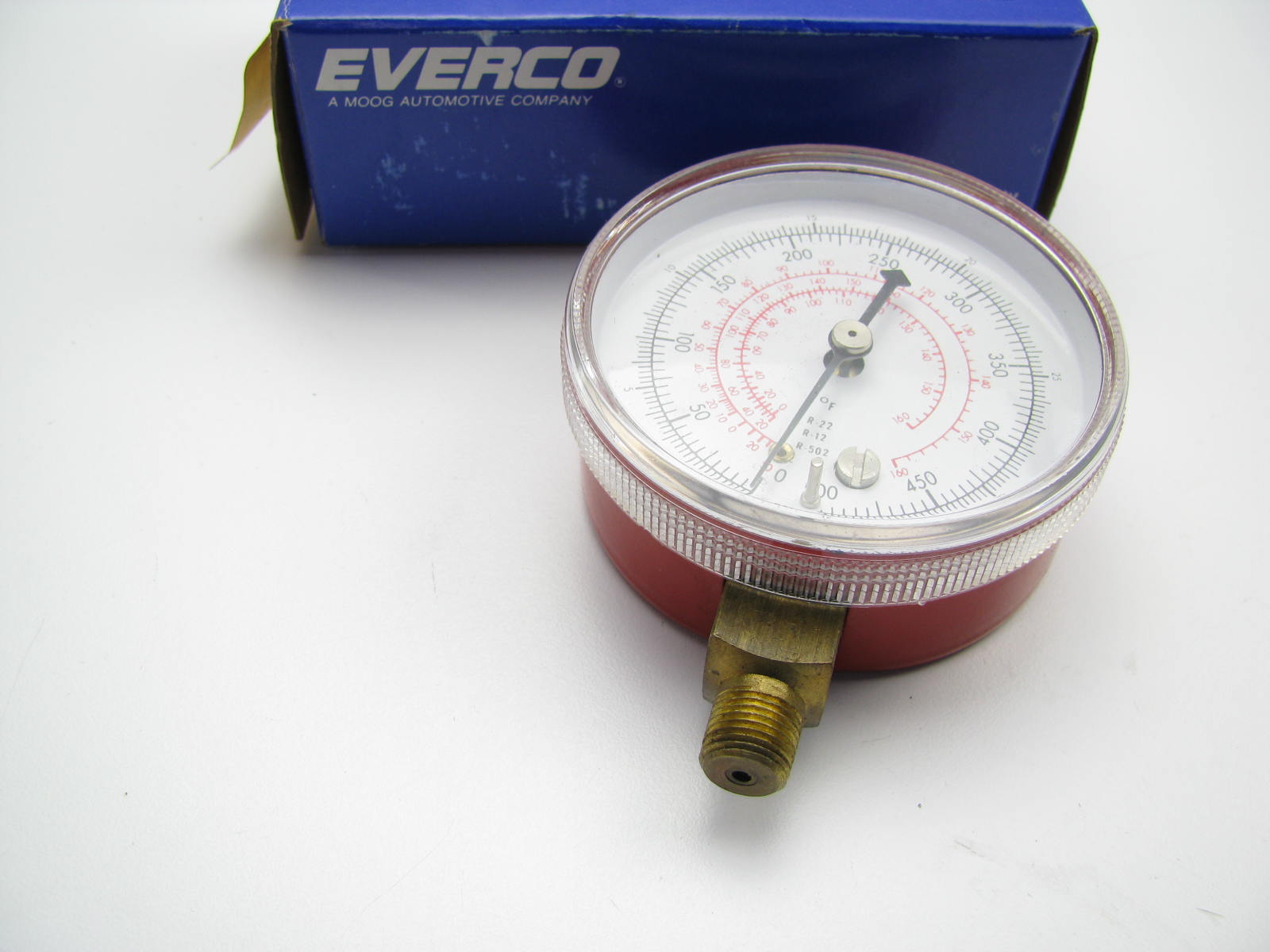 Everco A9508 0 - 500PSI Refrigerant Manifold High Presssure Gauge ...