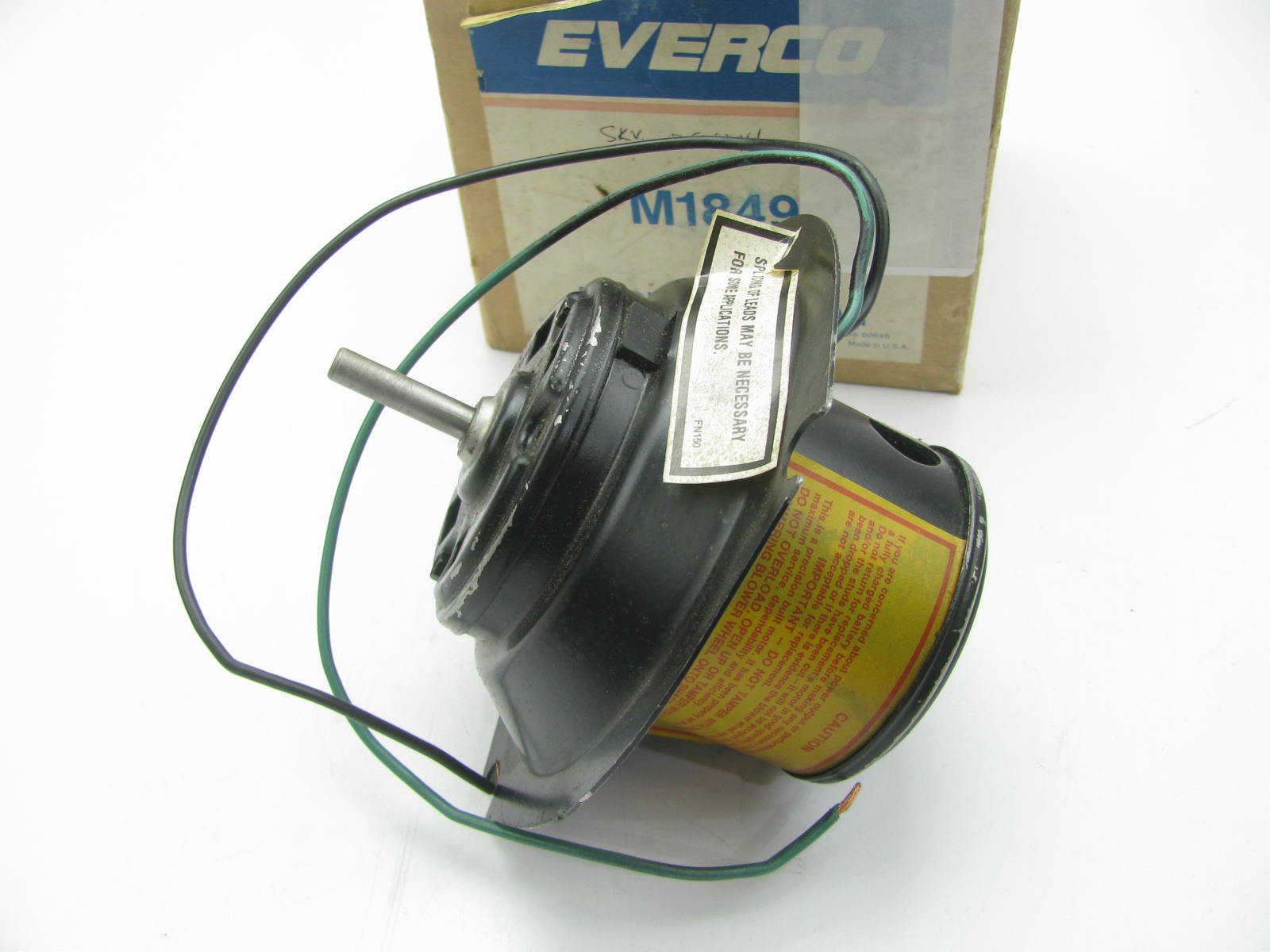 Everco M1849 HVAC Blower Motor – Spark Surplus Auto Parts