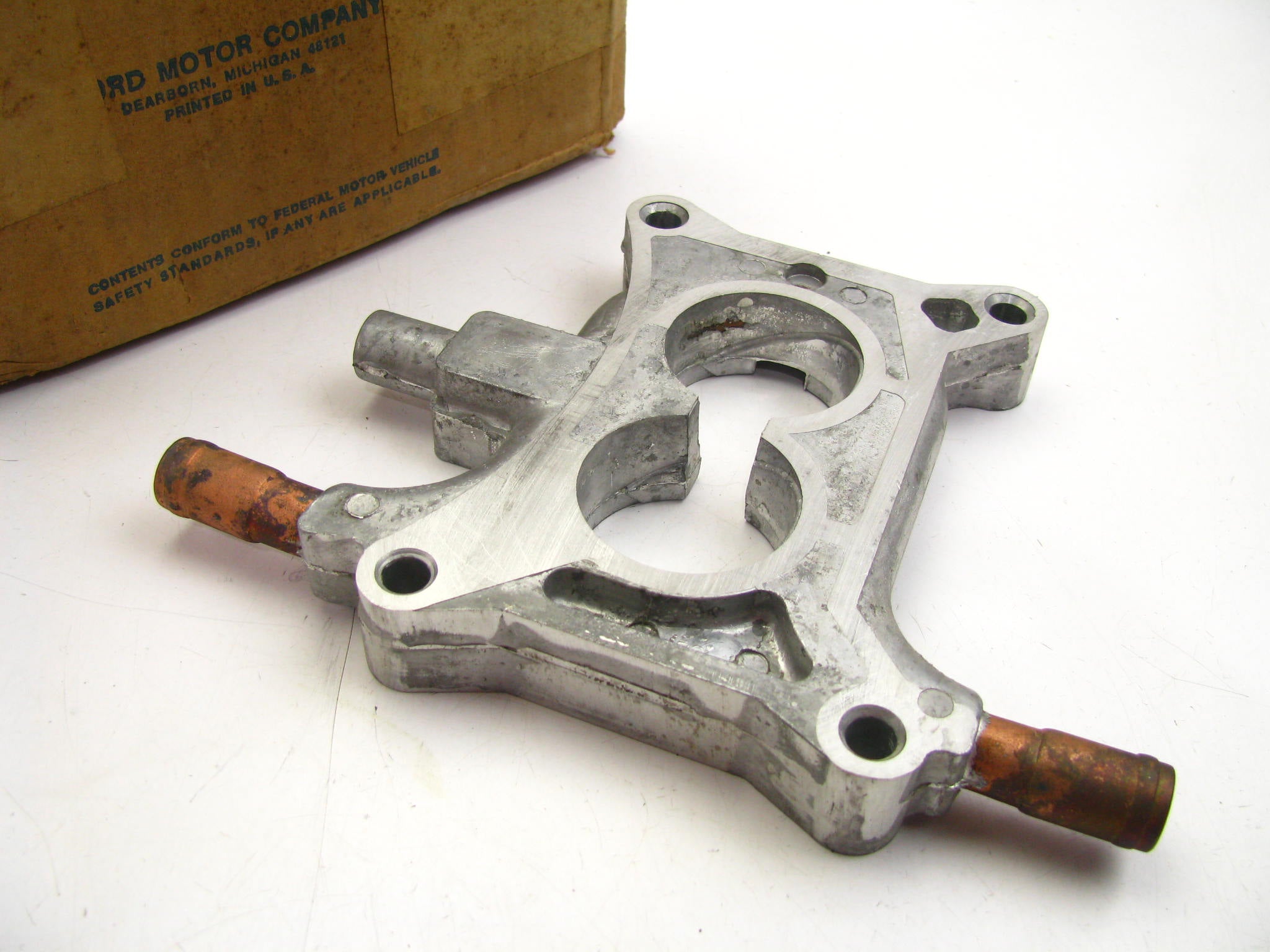 NEW - OEM Ford D1TZ-9A589-A Carburetor Spacer 1971-72 F150 F250 F350 3 ...