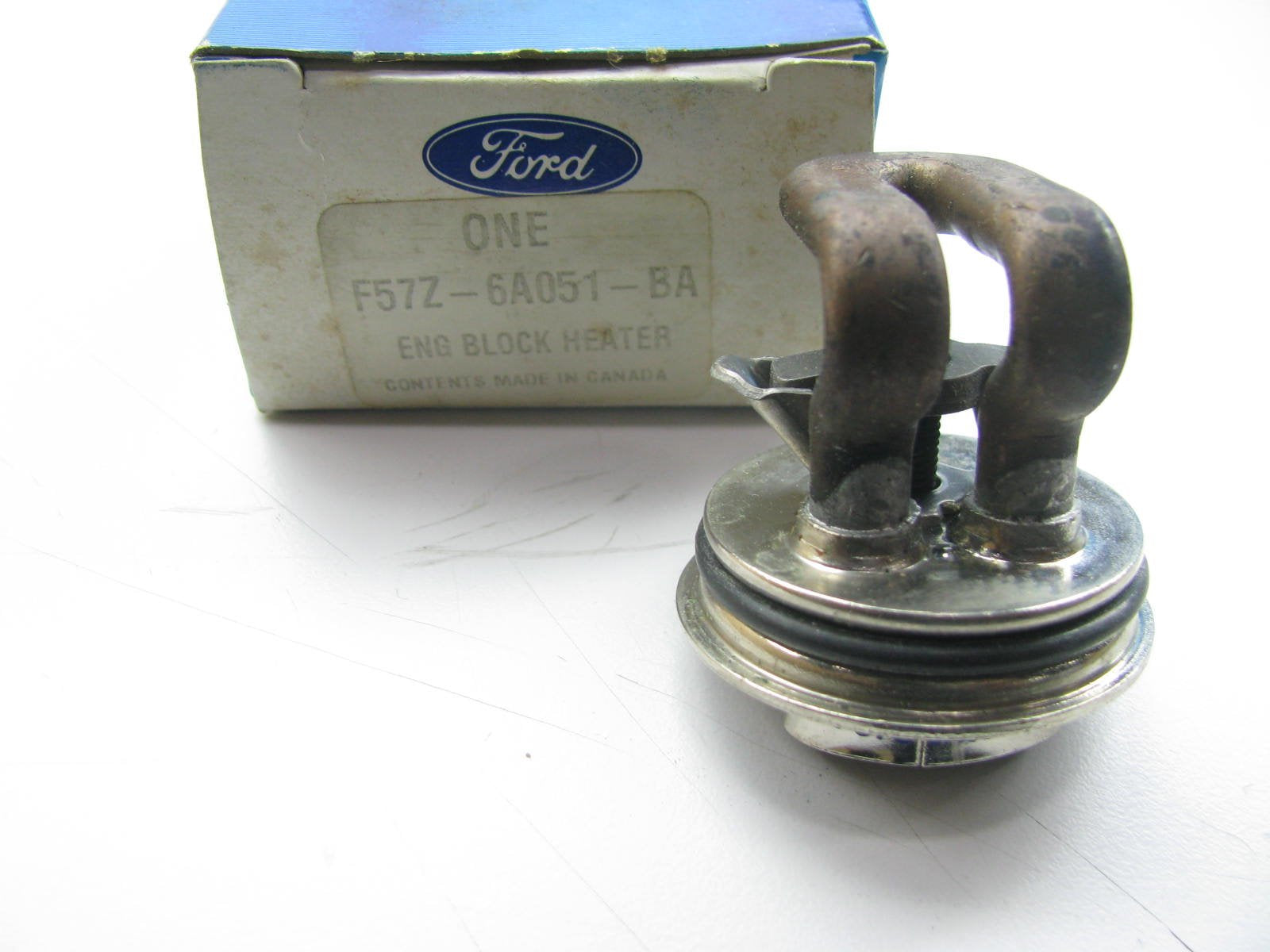 NOS Original OEM Ford F57Z-6A051-BA Engine Block Heater 1995-1997 Rang ...