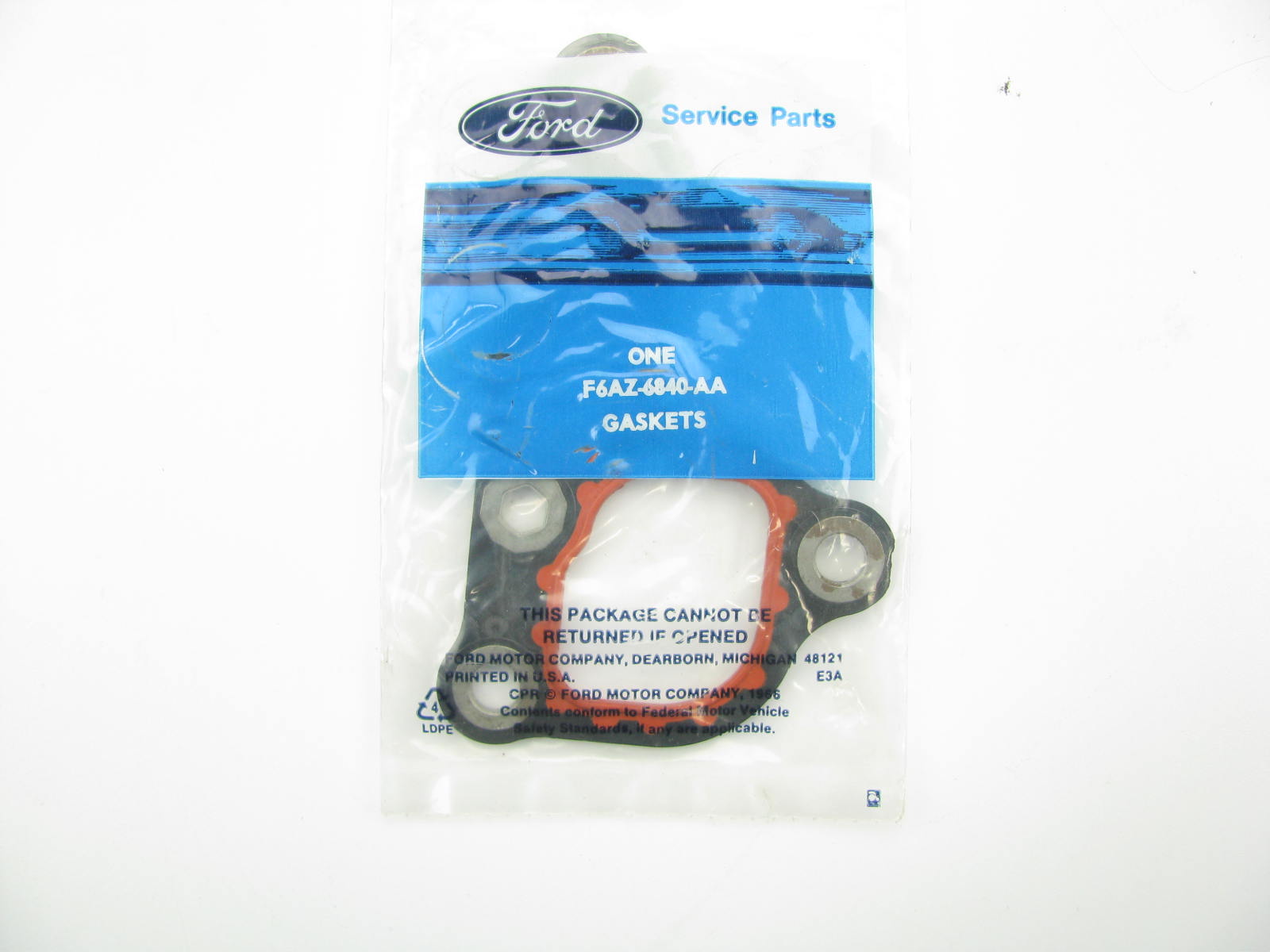 NEW - OEM Ford F6AZ-6840-AA Engine Oil Filter Adapter Gasket – Spark ...