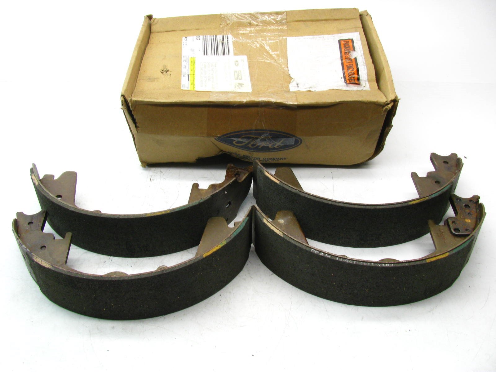 NEW GENUINE OEM Ford F75Z-2200-AA REAR Drum Brake Shoes – Spark Surplus ...