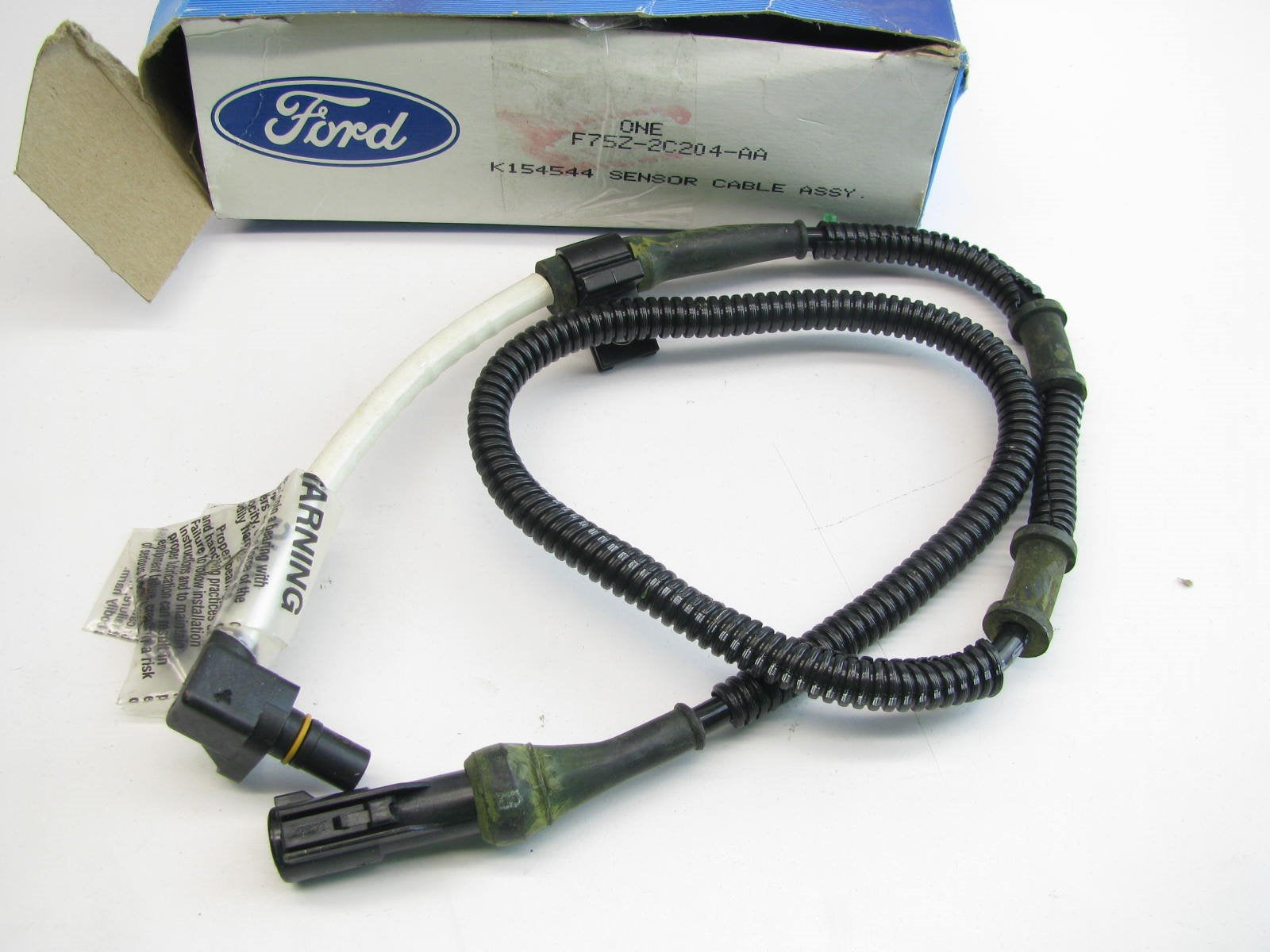 NEW GENUINE Front ABS Brake Vehicle Speed Sensor OEM Ford F75Z-2C204-A ...