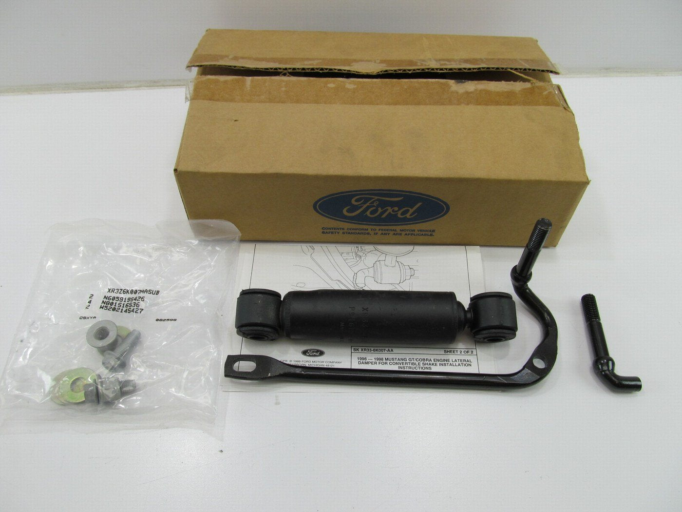 1996-2004 Ford Mustang GT 4.6L Engine Shake Damper Kit OEM Ford XR3Z-6 ...