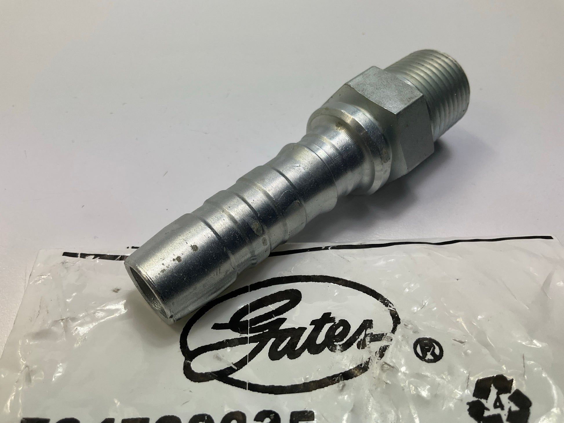 Gates G20100-1008 NPTF 30° Cone Seat Male Pipe Hydraulic Fitting, 5/8 ...