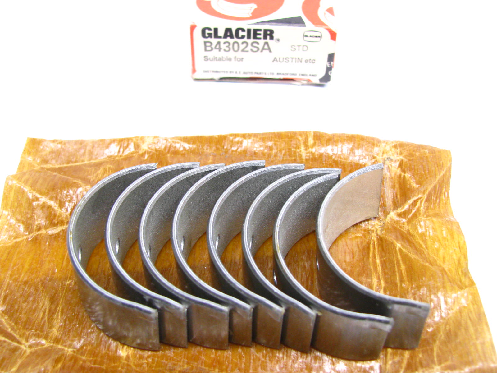 Glacier B4302SA Connecting Rod Bearings - STANDARD Size – Spark Surplus ...