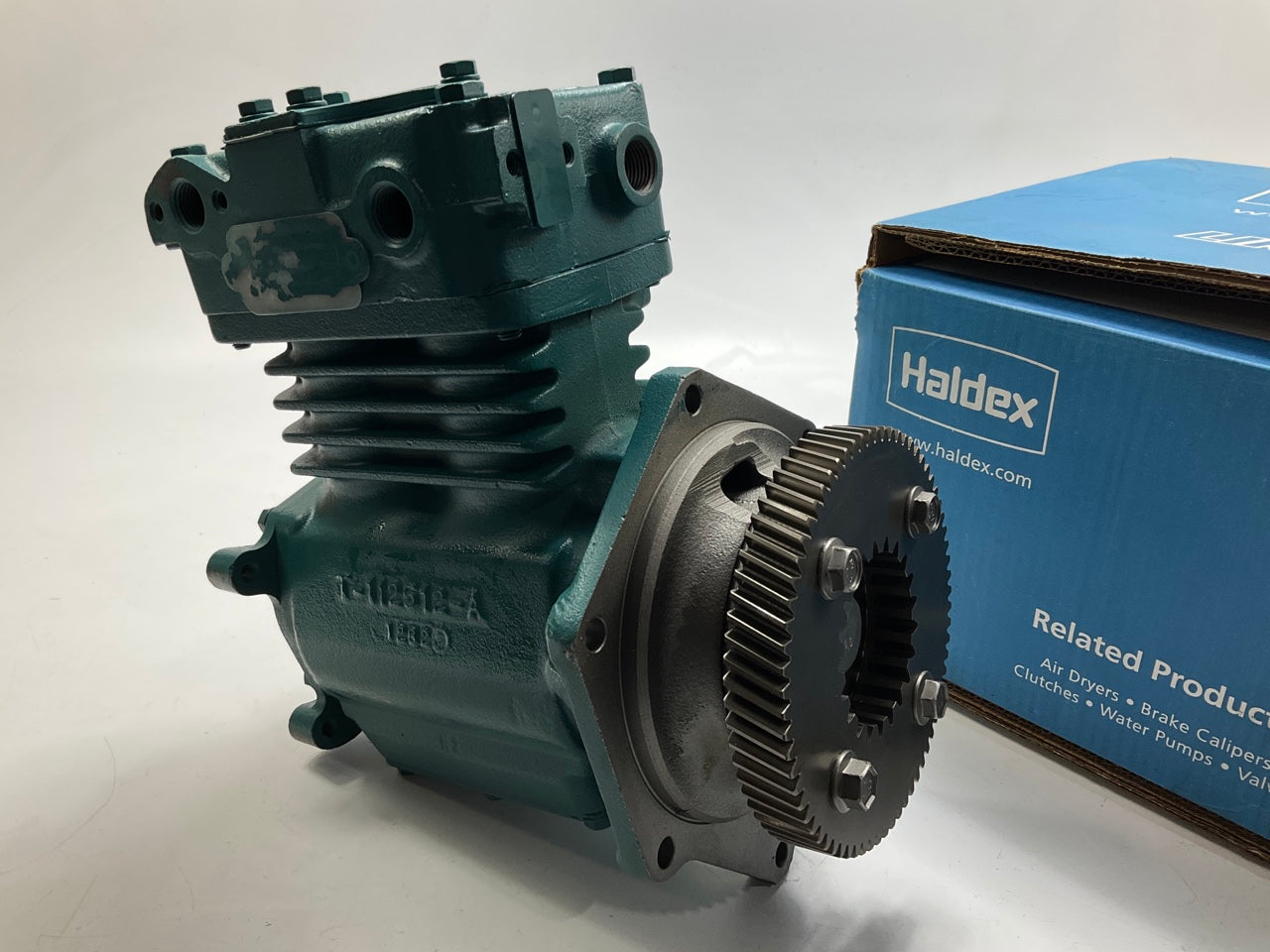 REMAN. Haldex 5004188X Air Brake Compressor, Detroit Diesel 60 Series ...
