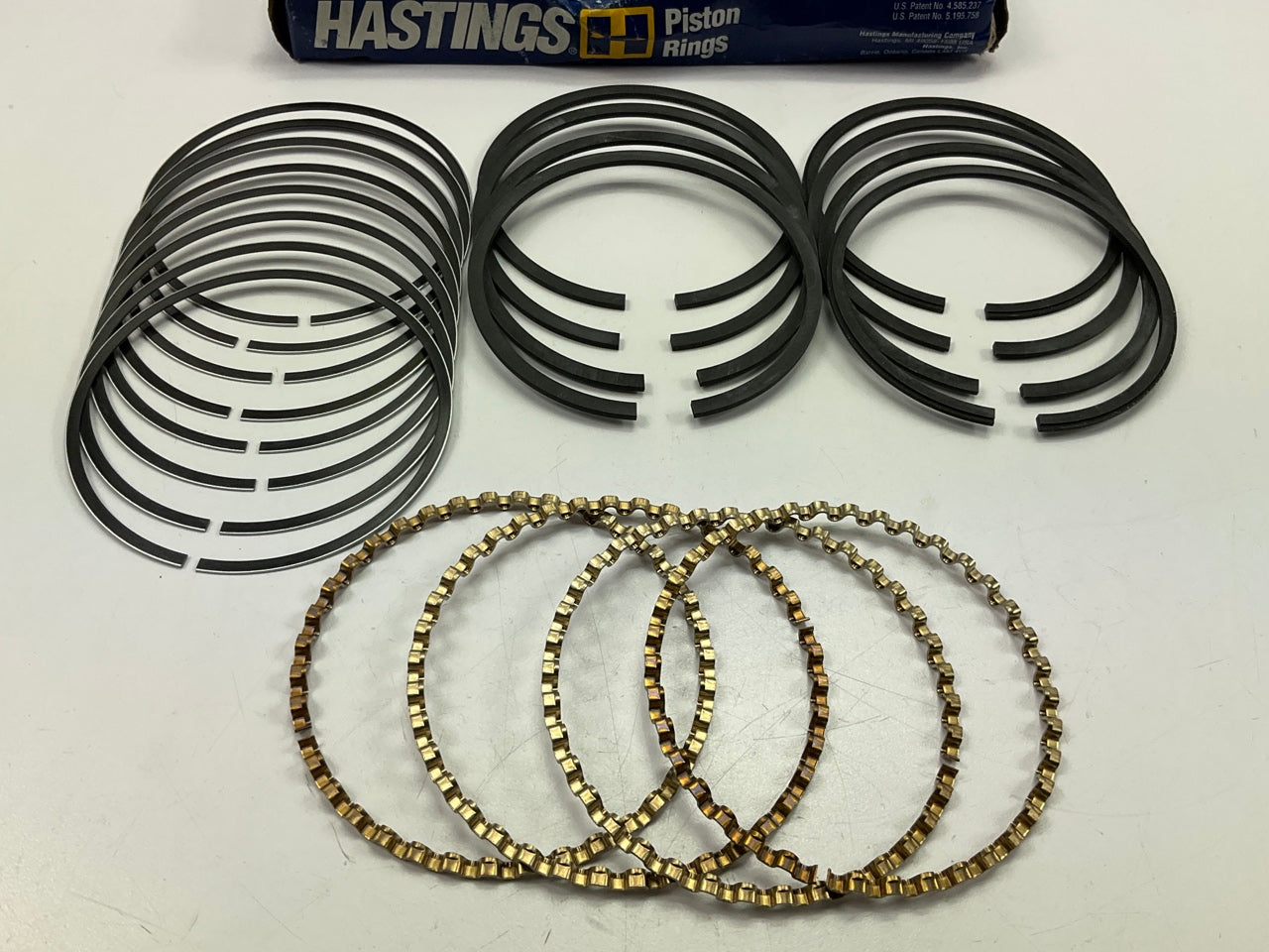 Hastings 9101 Engine Piston Rings - Standard – Spark Surplus Auto Parts