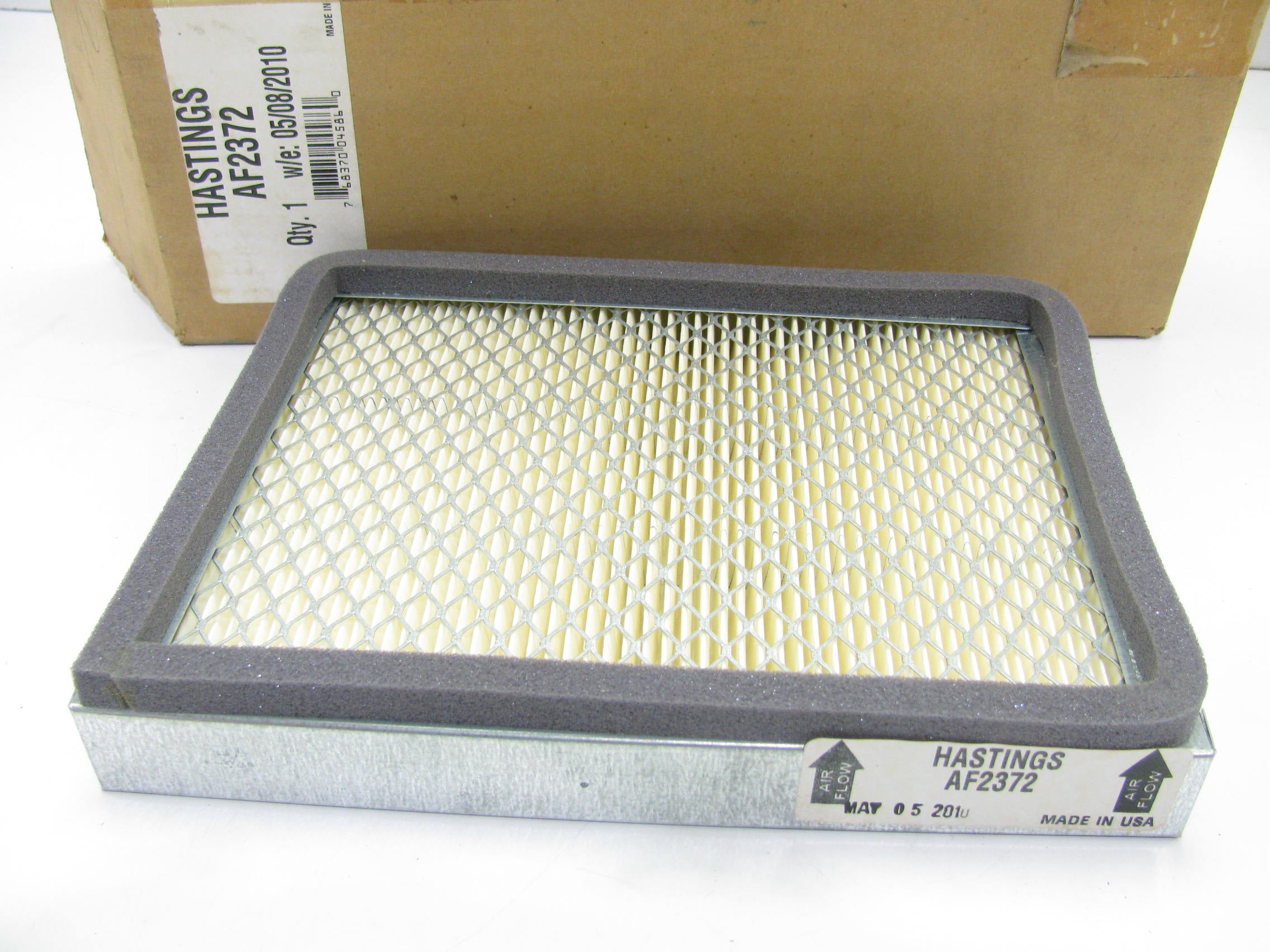 Hastings AF2372 Cabin Air Filter For CAT Dozers, Loaders, Compactors ...