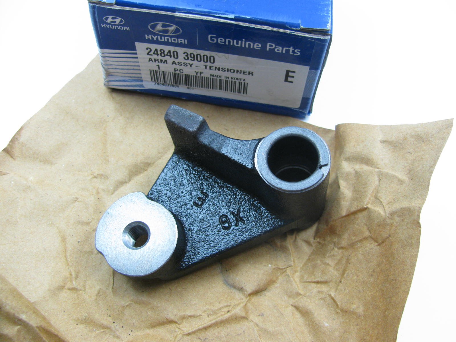 NEW GENUINE Timing Belt Tensioner Lever OEM For Hyundai 2484039000 ...