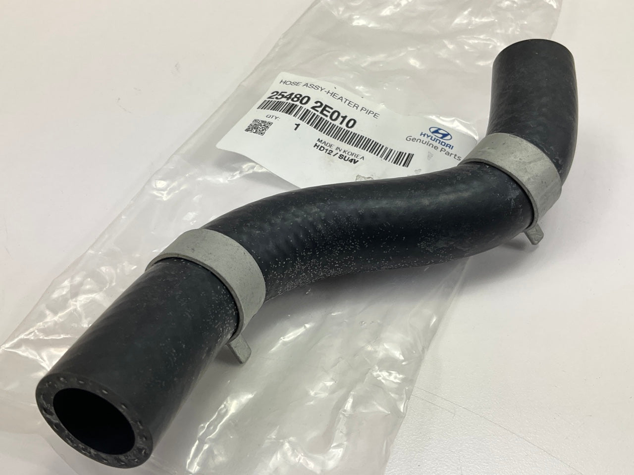 NEW GENUINE Heater Pipe Inlet Coolant Hose OEM For Hyundai 254802E010 ...