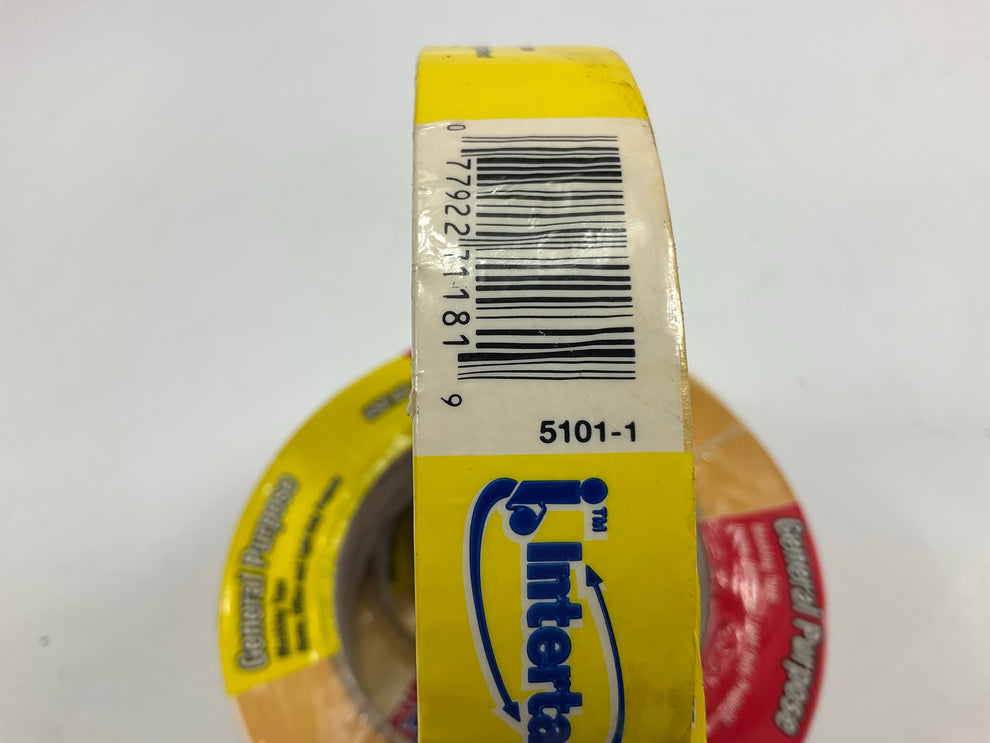(14) Rolls - IPG 5101-1 1'' X 60 Yard General Purpose Masking Tape ...