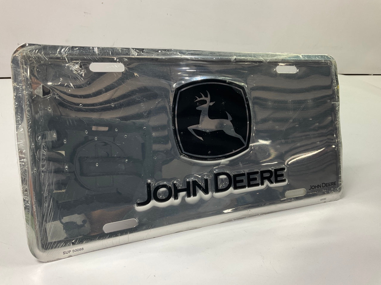 BLACK & CHROME License Plate For John Deere – Spark Surplus Auto Parts