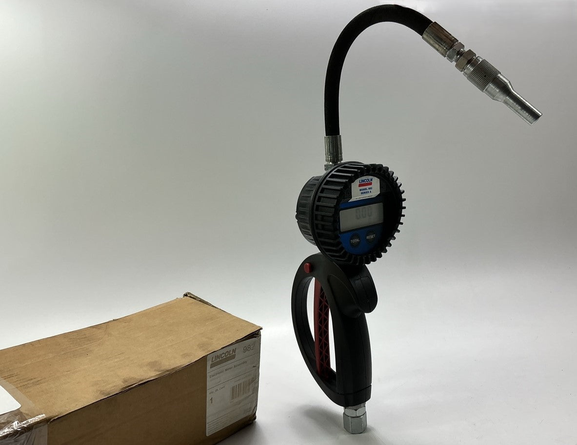 Lincoln Industrial 982 Electronic Meter Flex Assembly, Automatic Non-d ...