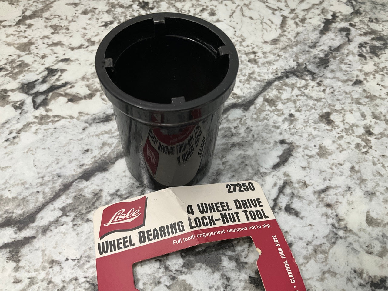 NEW, OPEN PACKAGING - Lisle 27250 Wheel Bearing Lock-Nut Tool Socket ...