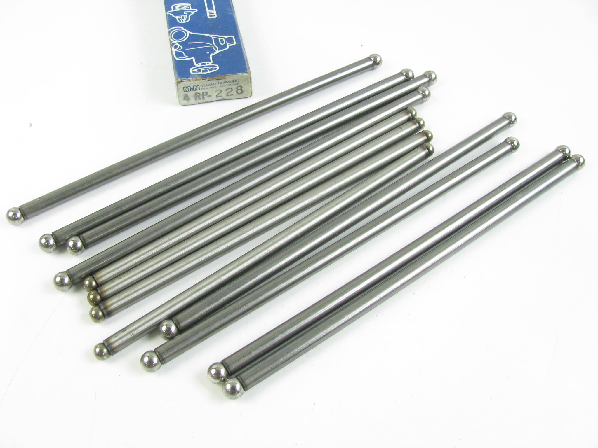 (12) Mcquay-norris RP-228 Engine Push Rods – Spark Surplus Auto Parts