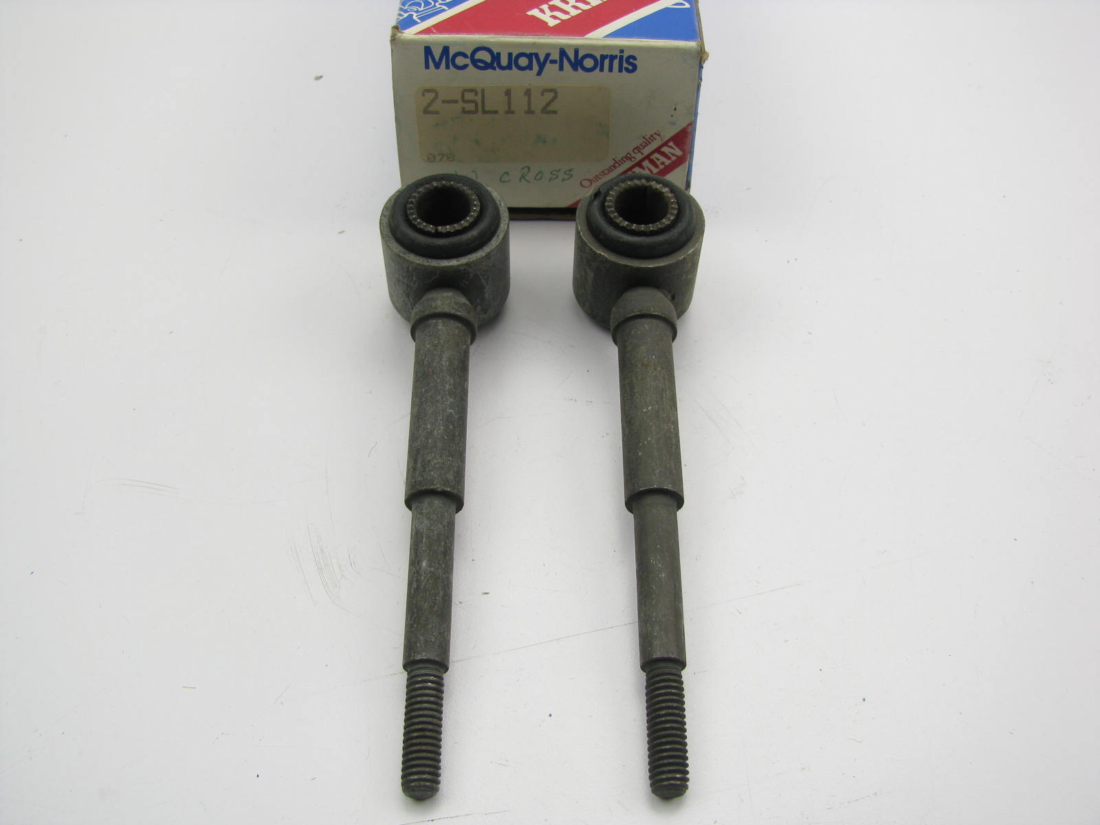 (2) MCQUAY-NORRIS AMC Hornet Javelin Rambler Gremlin REAR Sway Bar Lin ...