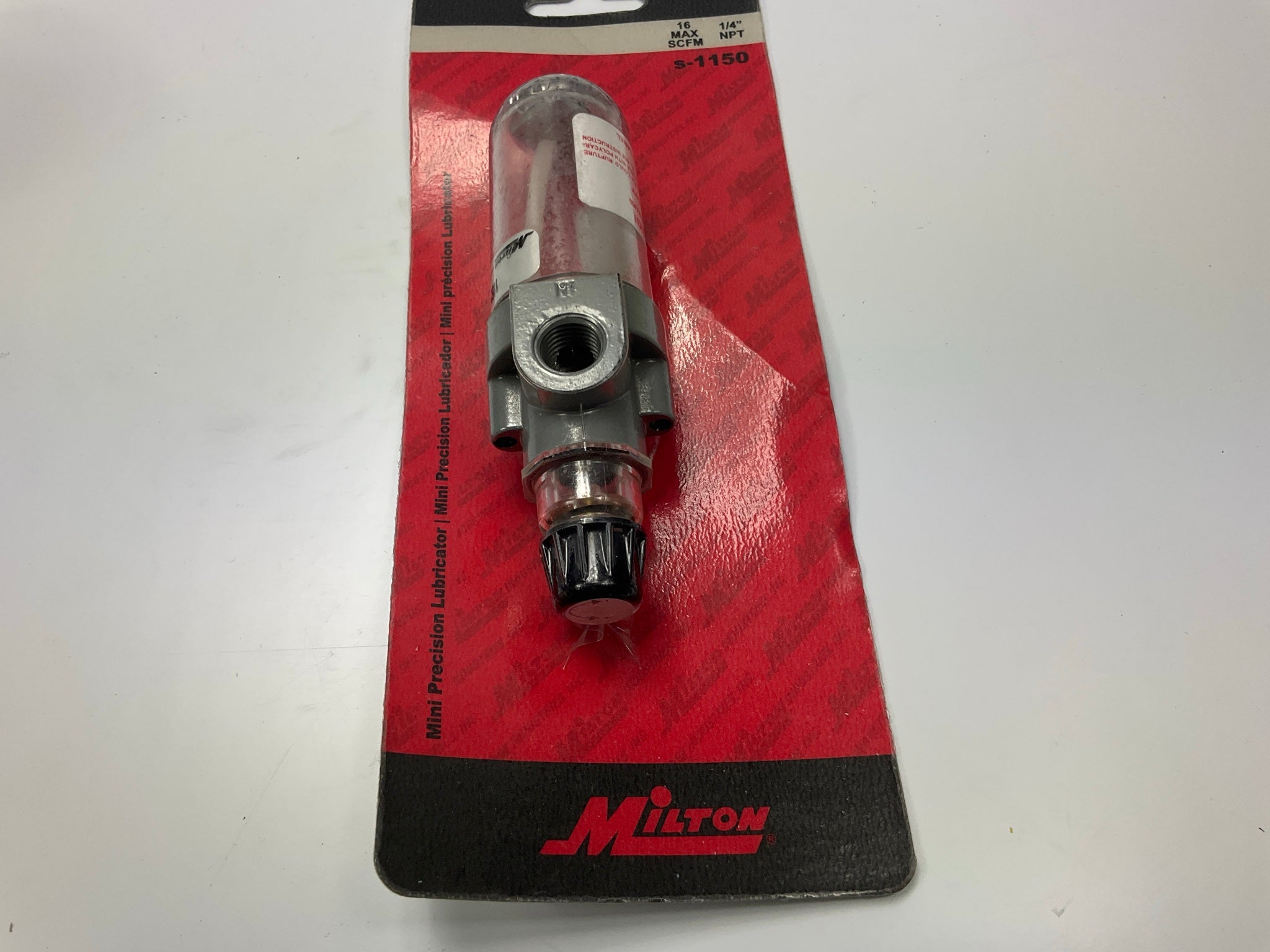Milton S1150 Mini Lubricator 1/4'' NPT Air Line Oil Mist Pneumatic Too ...