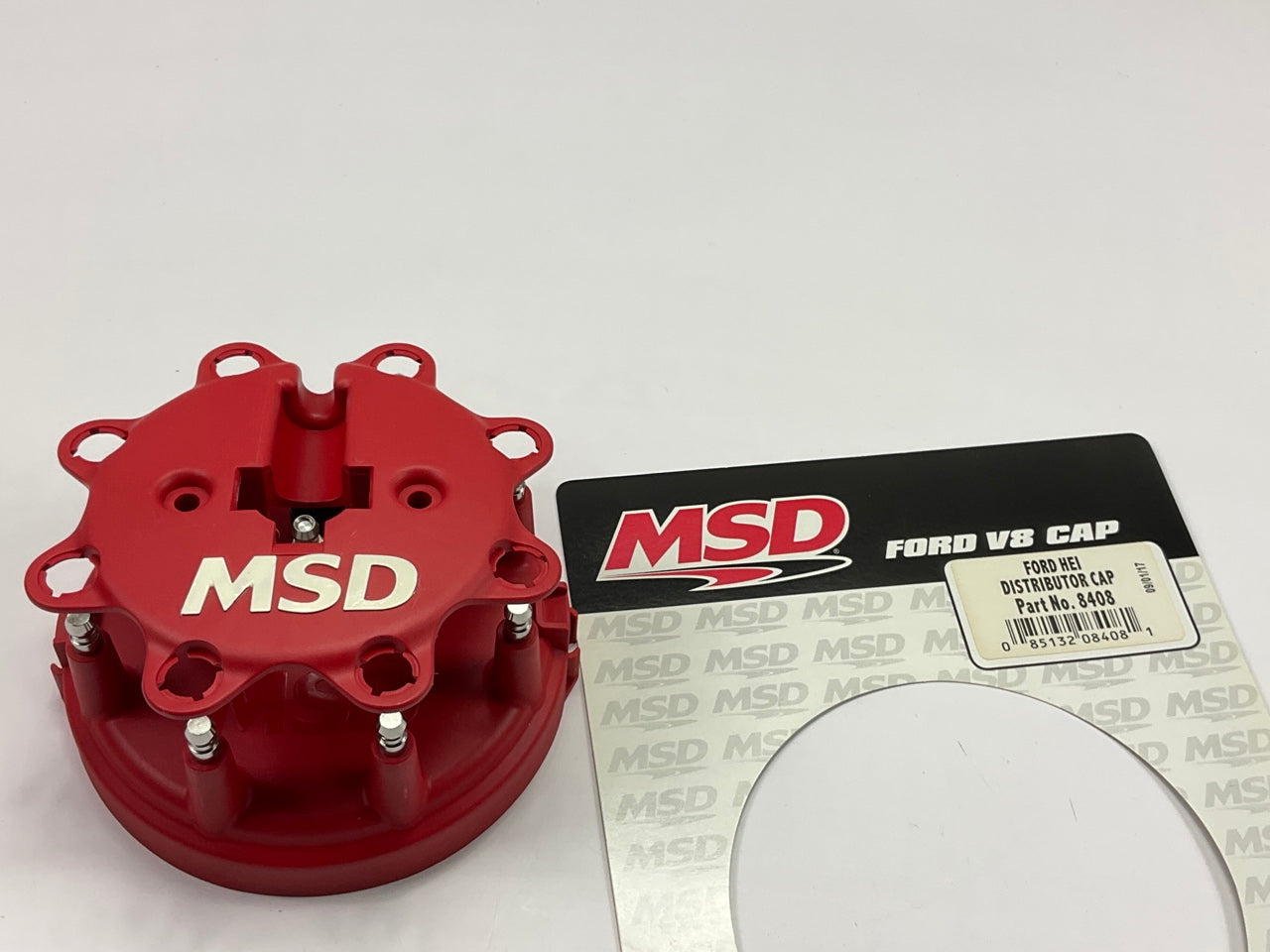 MSD 8408 Extra-Duty Distributor Cap HEI Style Terminals Ford V8 – Spark ...