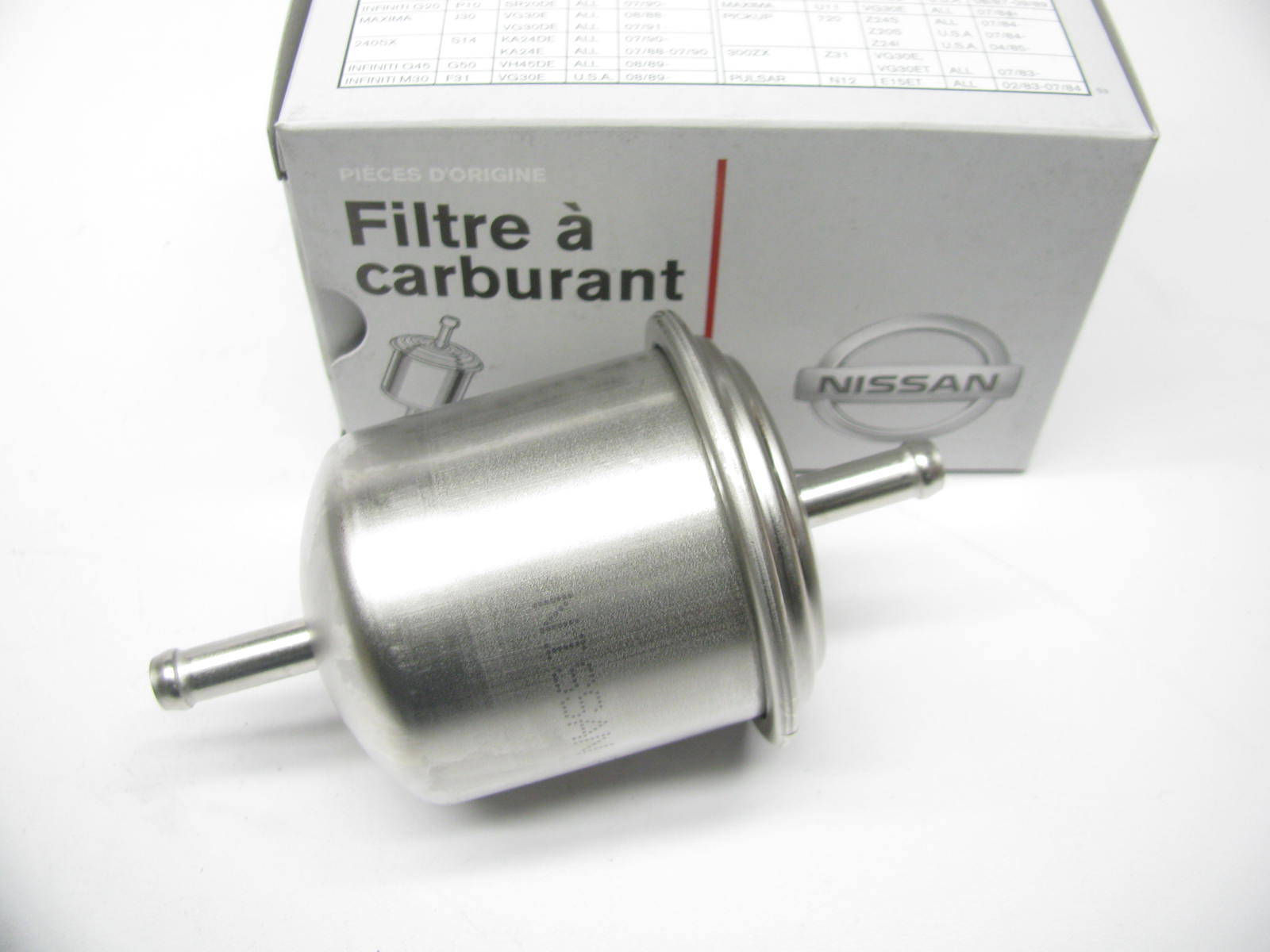 NEW GENUINE Engine Fuel Filter OEM For 1984-1989 Nissan 300ZX Z31 VG30 ...