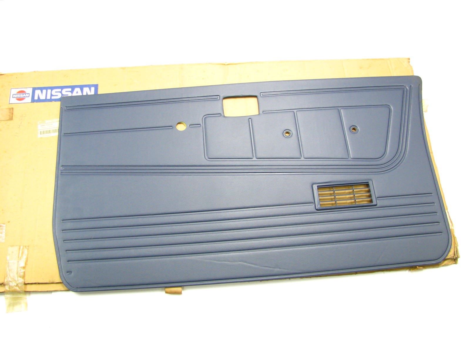 NOS OEM BLUE Right Passenger Side Door Panel OEM For 1988-1990 Nissan ...