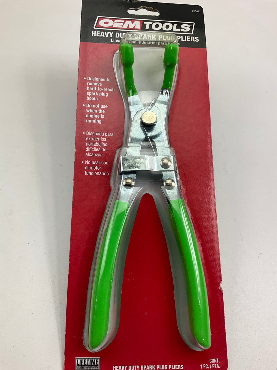 OEM Tools 25542 Spark Plug Pliers, 45 Degree Offset For Easy Gripping ...