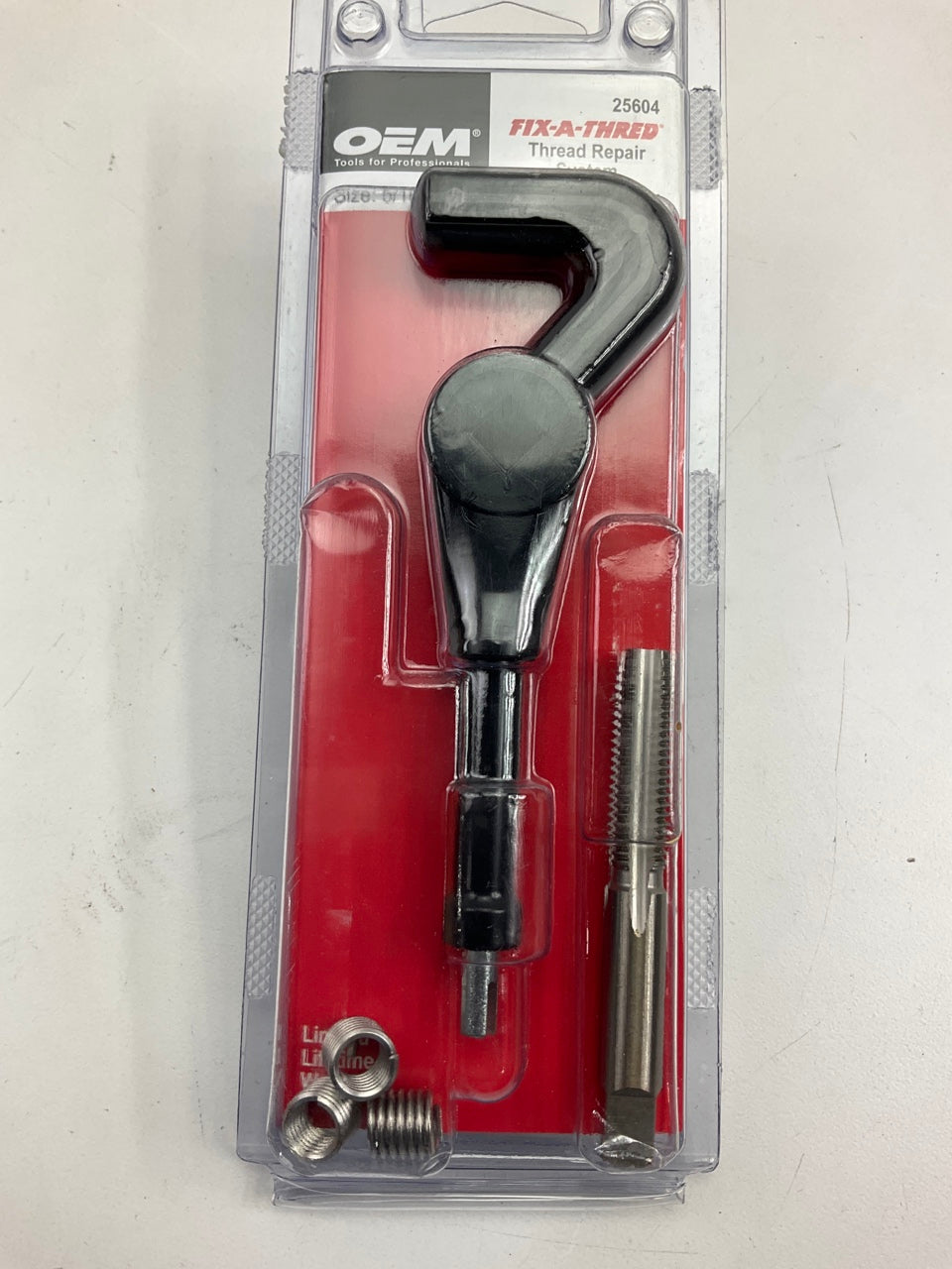 OEM Tools 25604 5/16'' Thread Repair System, 3 SAE Threaded Metal Inse ...