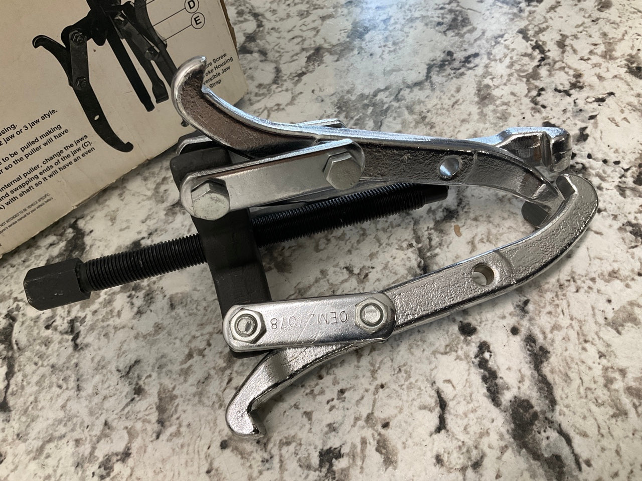 Oem Tools 27078 5 Ton 2/3 Jaw Gear Removal Puller Tool – Spark Surplus ...