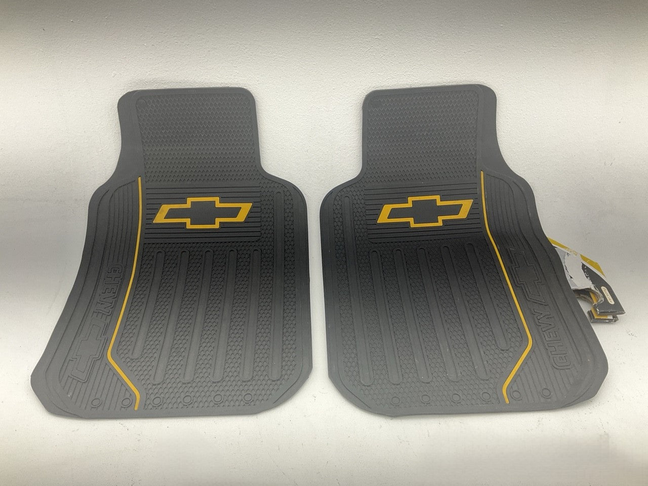 001470R03 Chevy Elite Style Logo Car Truck 2 Front Heavy Duty Rubber F ...