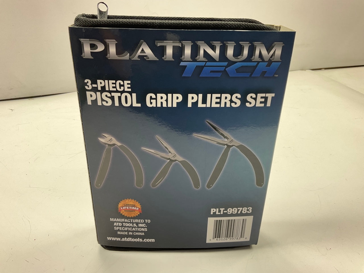 Platinum PLT-99783 3-Piece Pistol Grip Pliers Set – Spark Surplus Auto ...