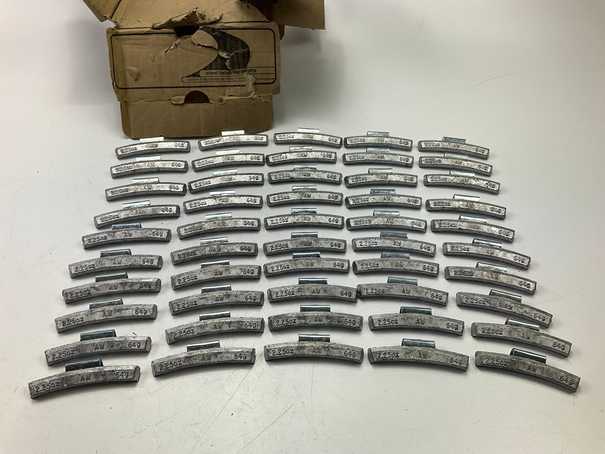 Plombco AW-2-25 Wheel Balancing Weights 2.25 Oz - Pack Of 50 – Spark ...