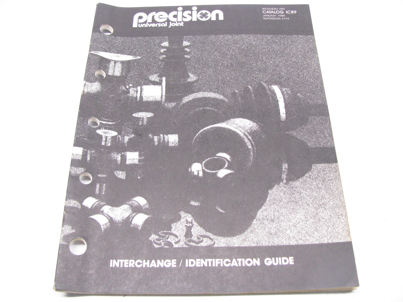 Precision IC89 U-JOINT Universal Joint INTERCHANGE / IDENTIFICATION GU ...