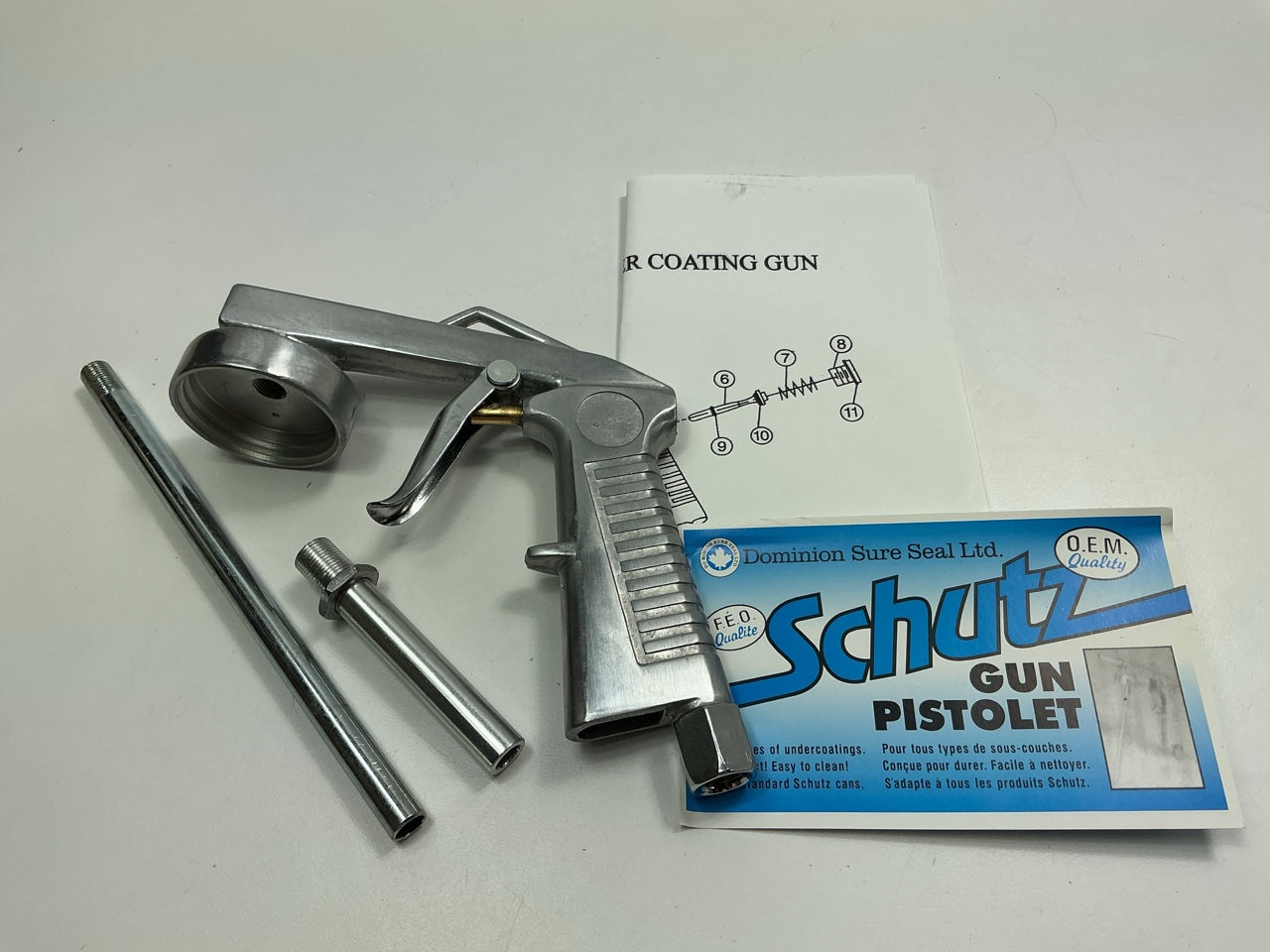 Dominion Sure Seal BUPA Schutz Gravel Guard Undercoating Spray Gun ...
