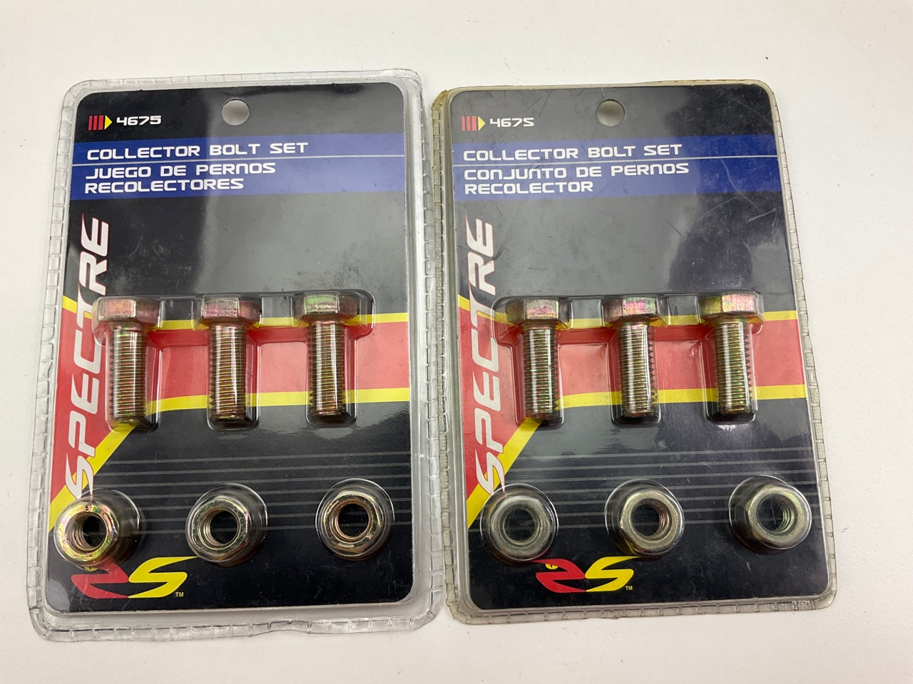 6 Bolts Total - Spectre Exhaust Header Collector Grade 5 Bolts 3/8''-1 ...