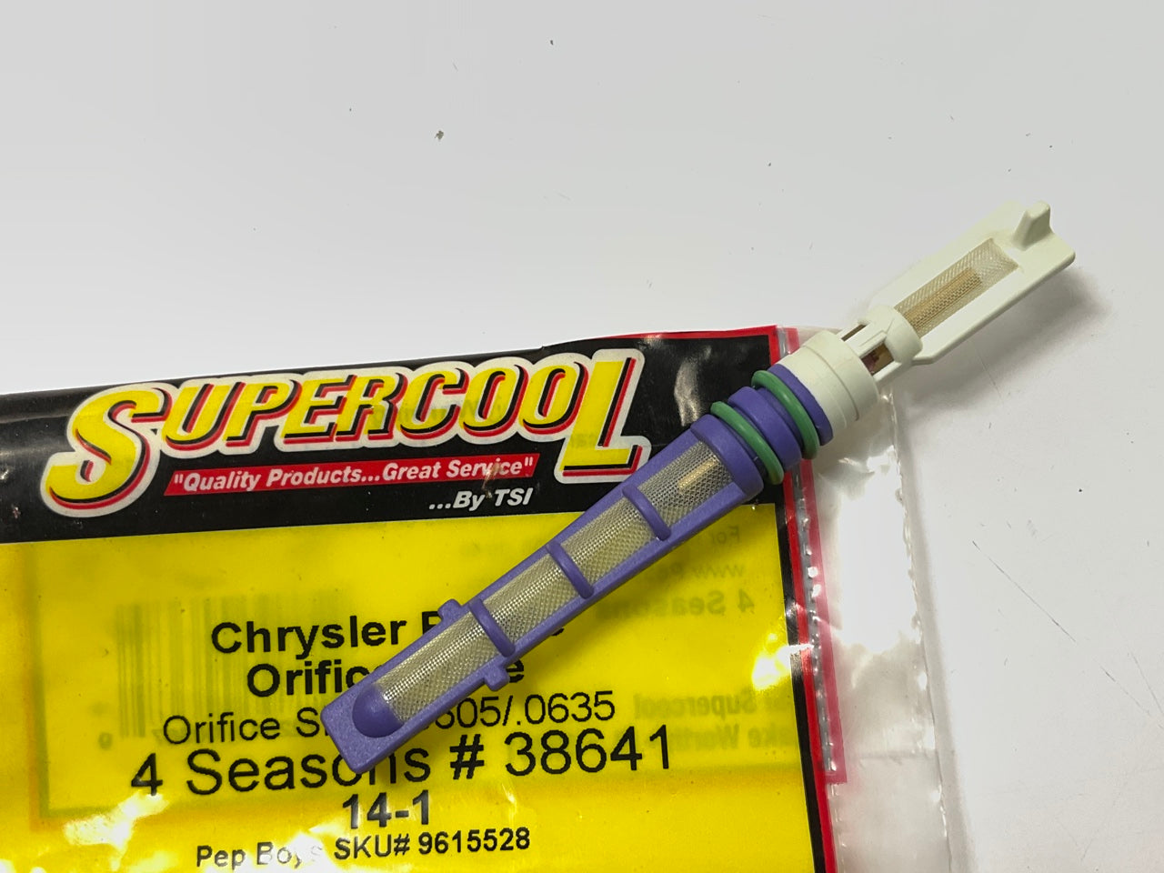 Supercool 38641 A/C Orifice Tube – Spark Surplus Auto Parts