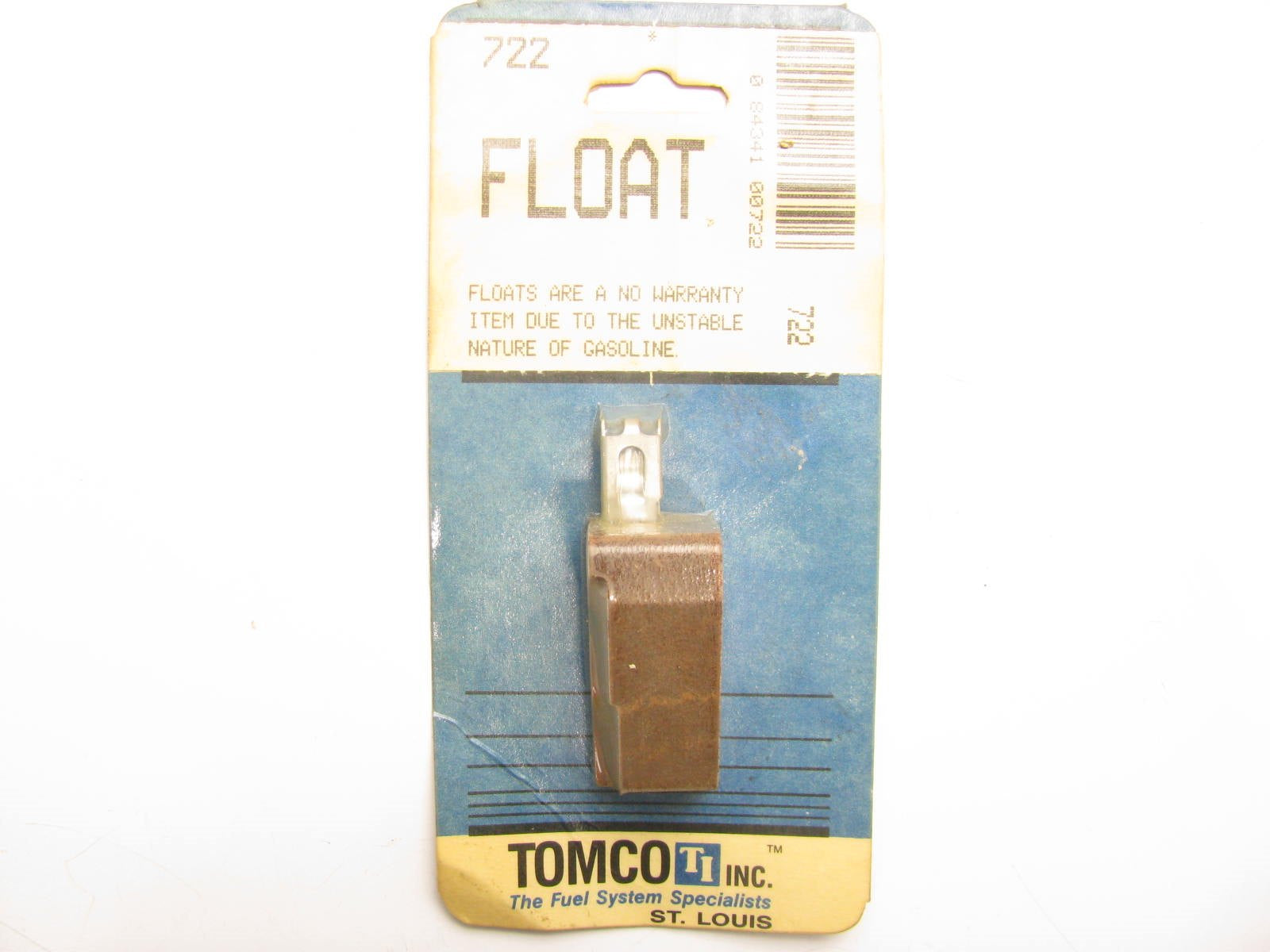 Tomco 722 Carburetor Float – Spark Surplus Auto Parts