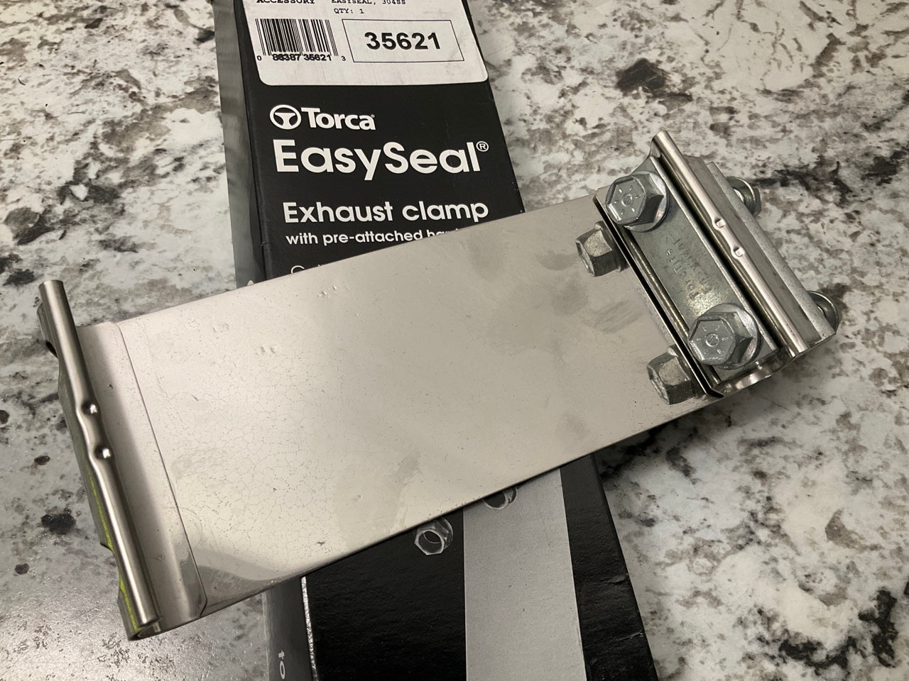 Torca 35621 Stainless Steel Exhaust Clamp - 2-1/4'' – Spark Surplus ...